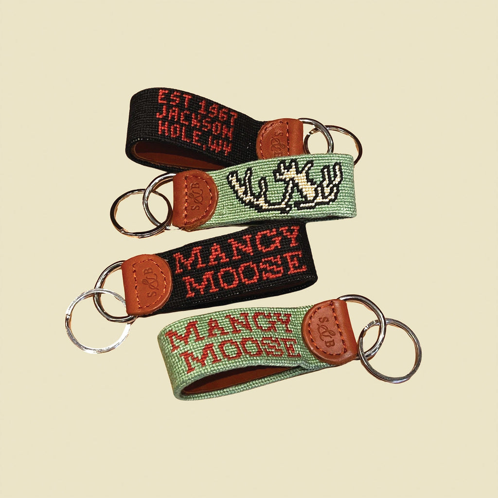 Mangy Moose Key Fobs